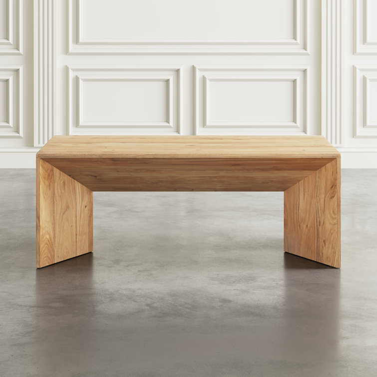 Delondo Solid Wood Single Coffee Table